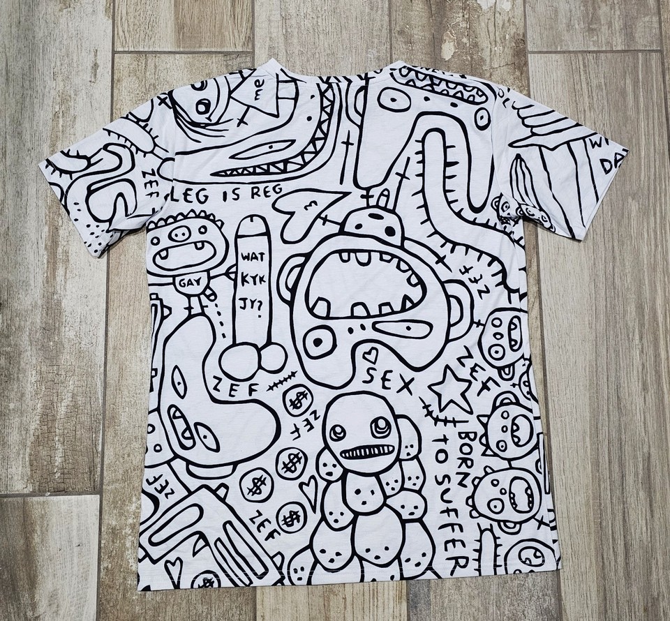 XL DIE ANTWOORD Mount Ninji Da Nice Time Kid ALL OVER PRINT tshirt ZEF ...