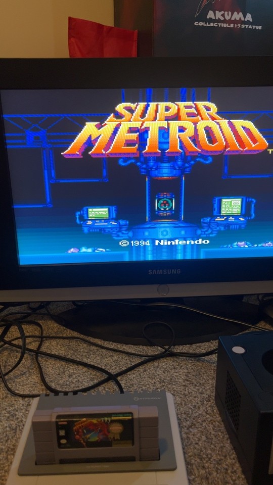 Super Metroid Nintendo SNES 1994 Cartridge Super Nintendo Authentic ...