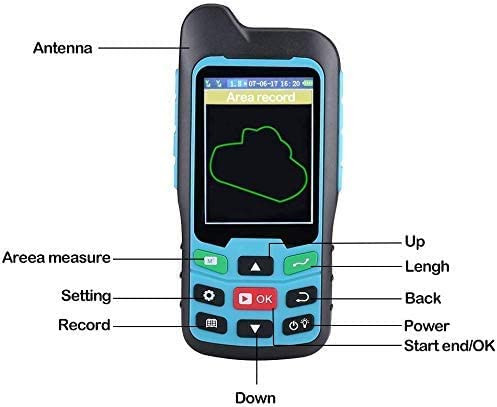 Handheld GPS Survey Equipment, BEVA GPS Land Measuring Instrument, Mini ...
