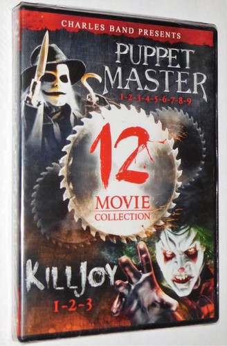 Puppet Master Killjoy Killer Clown 3-Disc DVD 12 Horror Movies ...