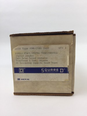 SQUARE D 9050 TYPE PDH-11AA 240V SINGLE STAGE DIGITAL TIMER/COUNTER | eBay