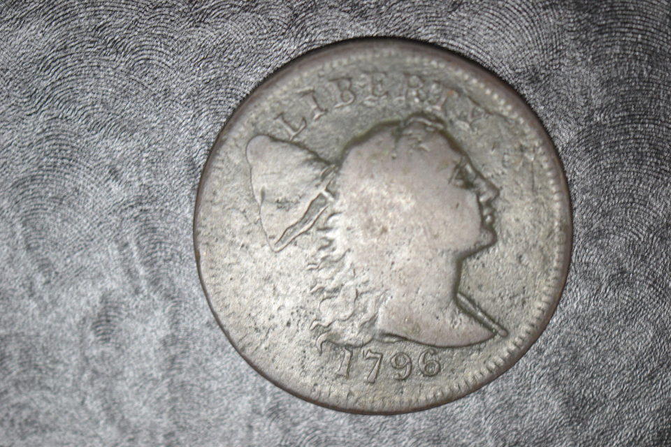 1796 Liberty Cap Large Cent- Strong Fine. Very rare coin. | eBay