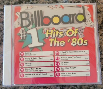 Billboard #1 Hits Of The 80's 80s CD (NEVER TRUST STOCK PHOTOS ...