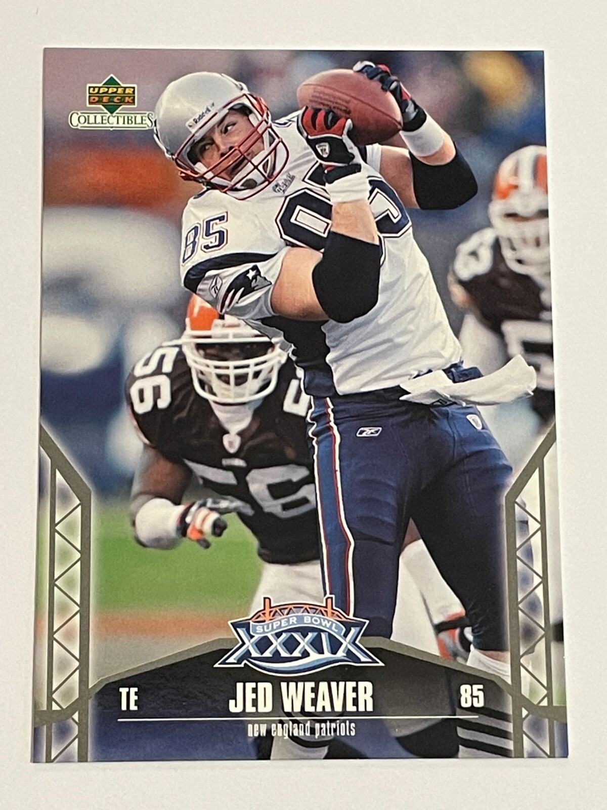 2005 Upper Deck Collectibles Super Bowl XXXIX New England Patriots ...