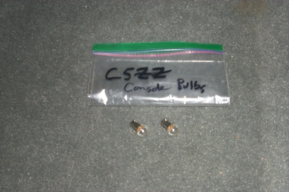 Center Console Light Bulbs 1966 1967/67 Ford Fairlane Convertible ...