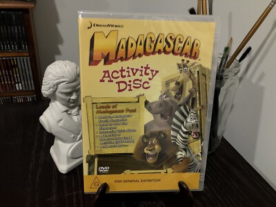 Madagascar Activity Disc - Brand New Interactive DVD - 2005 - (GJ4 ...