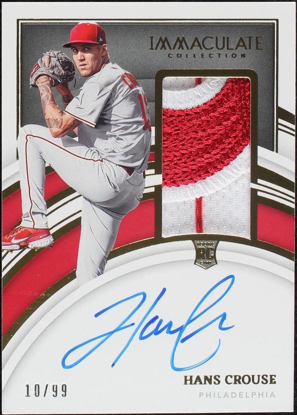 2022 Panini Immaculate Collection - Rookie Patch Autograph Hans Crouse ...
