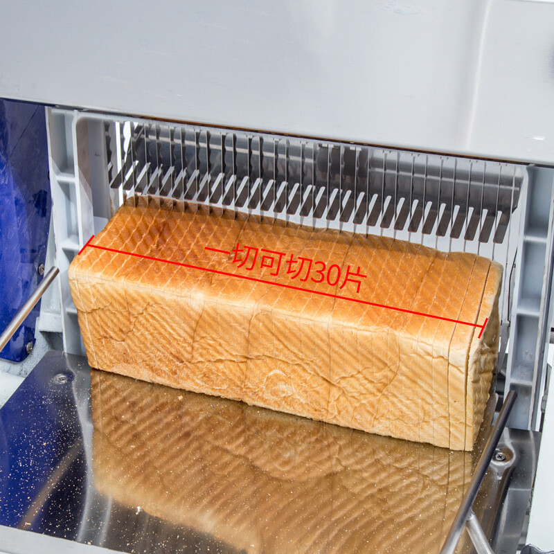 Commercial Automatic Electric Toast Bread Slicer Loaf Cutting Machine ...