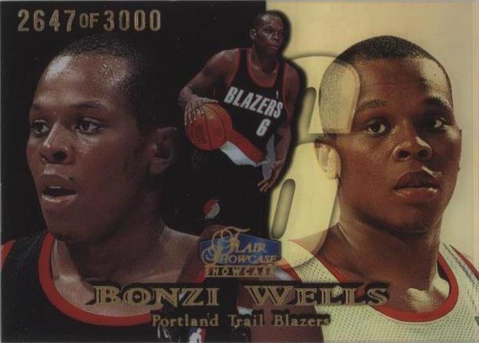1998-99 Flair Showcase - Bonzi Wells #59 Row 1 /3000 (RC) for sale ...