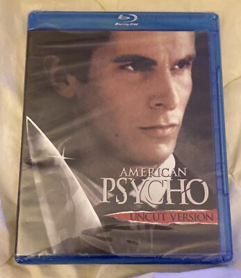 American Psycho Uncut Version Blu-ray Disc 1080p High Definition NEW ...