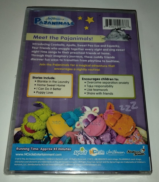 Jim Hensons Pajanimals: Good Night, Pajanimals (DVD, 2012) for sale ...