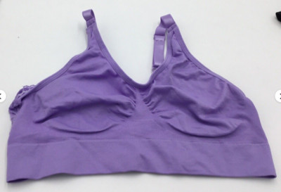 Rhonda Shear Seamless Original Ahh Bra, Purple, Large | eBay