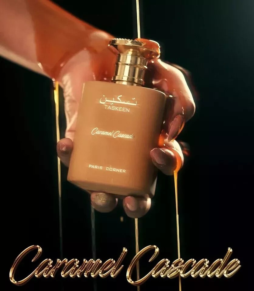 Taskeen Caramel Cascade EDP Perfume By Paris Corner 100 ML🥇Hot Rich ...