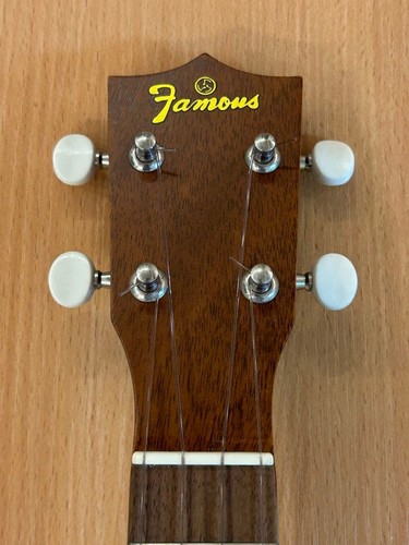 Famous FS-1G Soprano Ukulele Gray Label | eBay