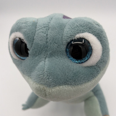ty Sparkle Bruni the Salamander 10“ Plush Disney Frozen 2 Blue Purple ...