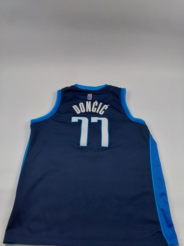 Luka Doncic Dallas Mavericks #77 NBA Basketball Youth Jersey Size L | eBay