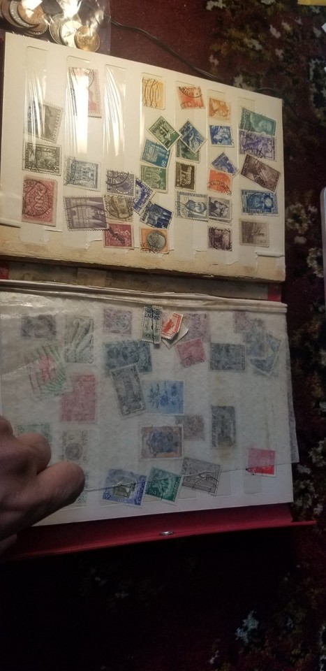 Stamps Fancy Album With Thousands Of Stamps Inside Worldwide. | eBay