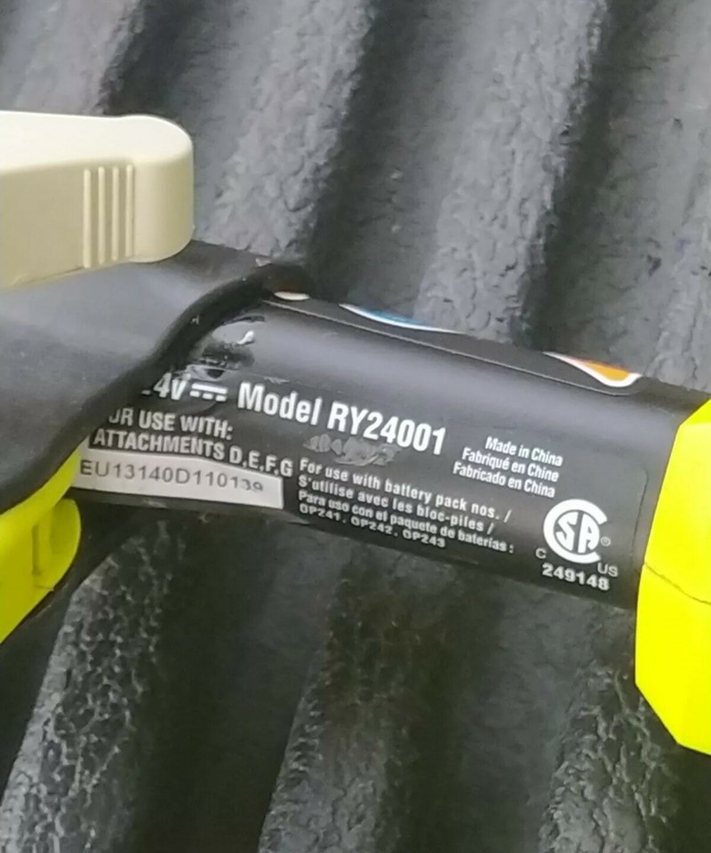 Ryobi ConneXion RY24001 24-Volt Lithium-Ion Cordless Power Head (Tool ...