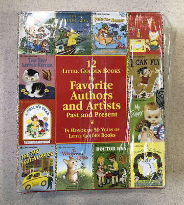 12 Little Golden Books Set - by Favorite Authors and Artists Past and ...