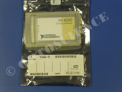 National Instruments DAQCard-4050 Multimeter Card PCMCIA NI DMM DAQ | eBay