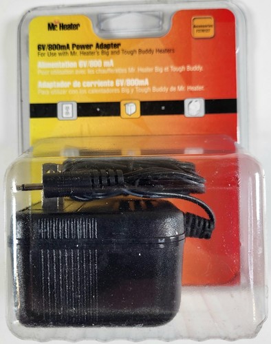 Mr. Heater 6V 800Ma Power Adapter Use with Big Buddy Tough Buddy ...