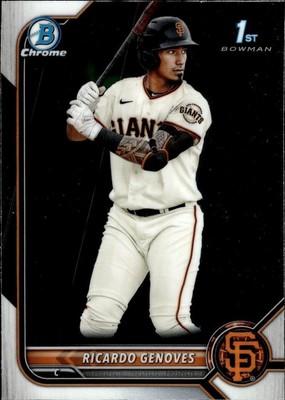 RICARDO GENOVES Bowman Chrome #BCP-60 BUY ANY 2 ITEMS FOR 50% OFF ...