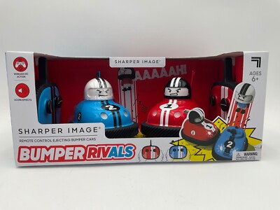 Sharper Image RC Red & Blue Ejecting Bumper Rivals Set - 6 Pieces | eBay