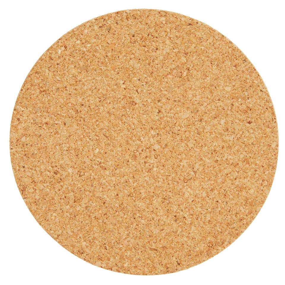 50 Pack Self-Adhesive Cork Coaster Backing for DIY Crafts, 3.5 in, 1/8 ...