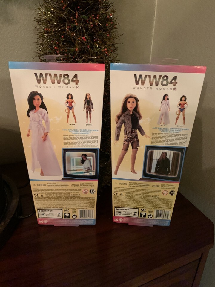 Wonder Women Barbie WW84 Diana Prince and Barbara Minerva | eBay