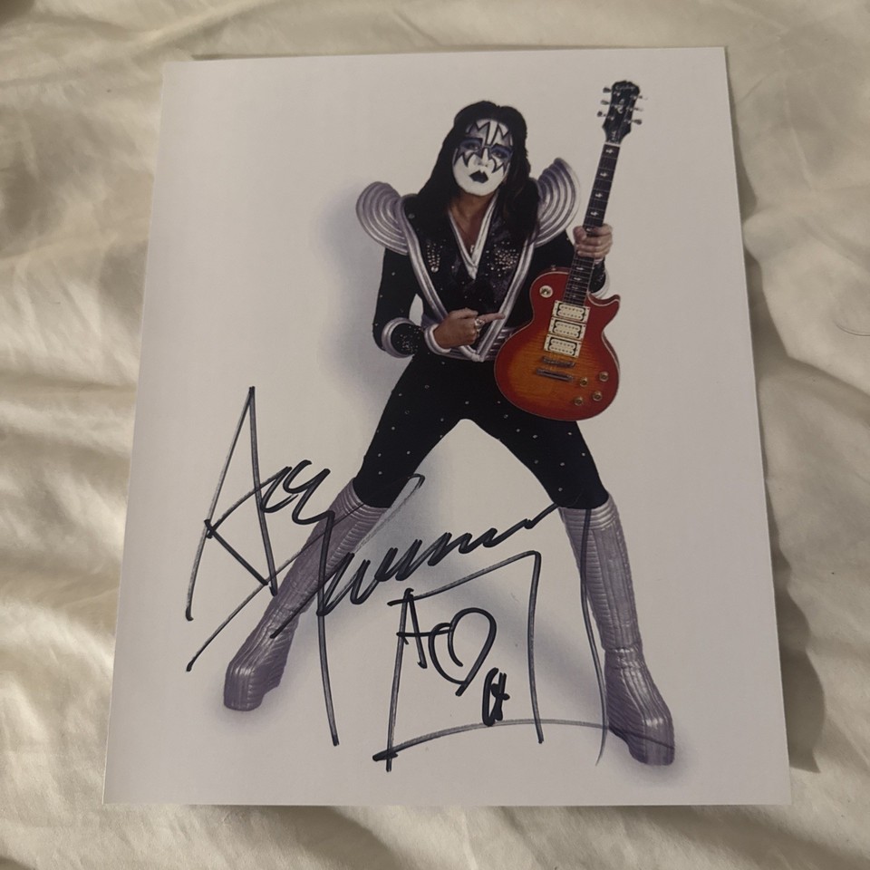 Ace Frehley AUTOGRAPH SIGNED 8x10 KISS Space Ace | eBay