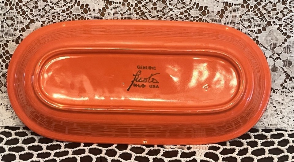 Vintage Fiesta Utility Tray Radioactive Red 10.5” | eBay