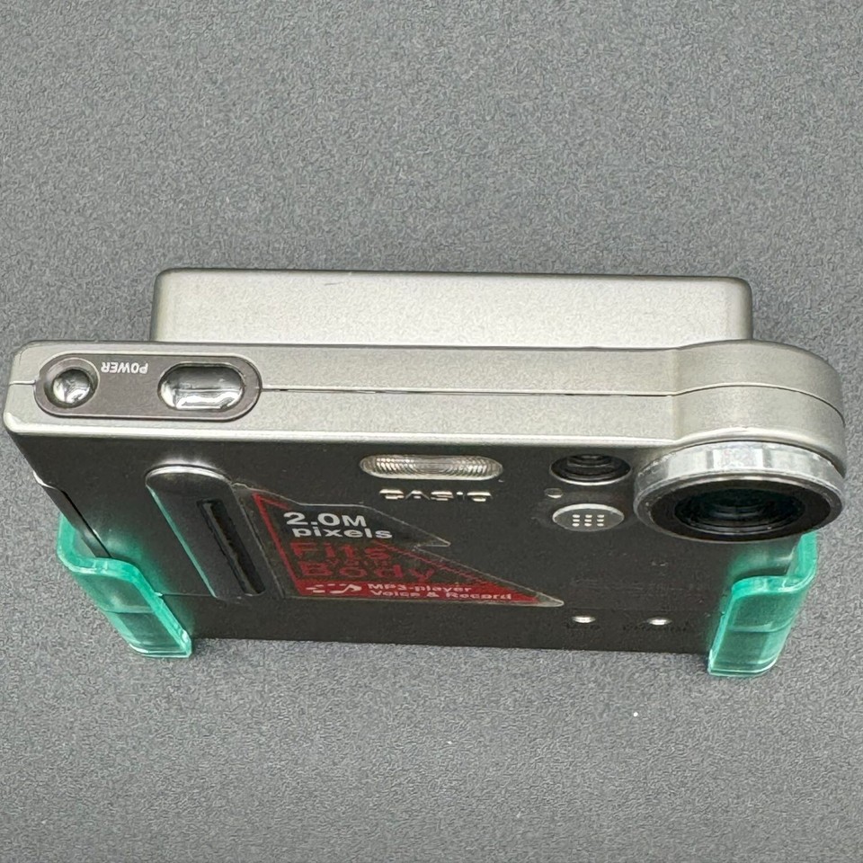 CASIO EXILIM EX-M1 EX-M2 Digital camera Charging Cradle silver Junk As ...