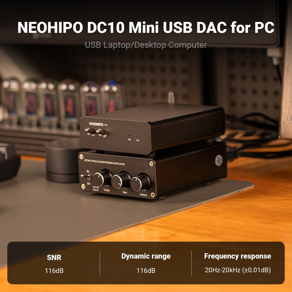 DC10 DAC Audio Decoder Affordable D/A Converter Do-All Mini DAC Multi ...