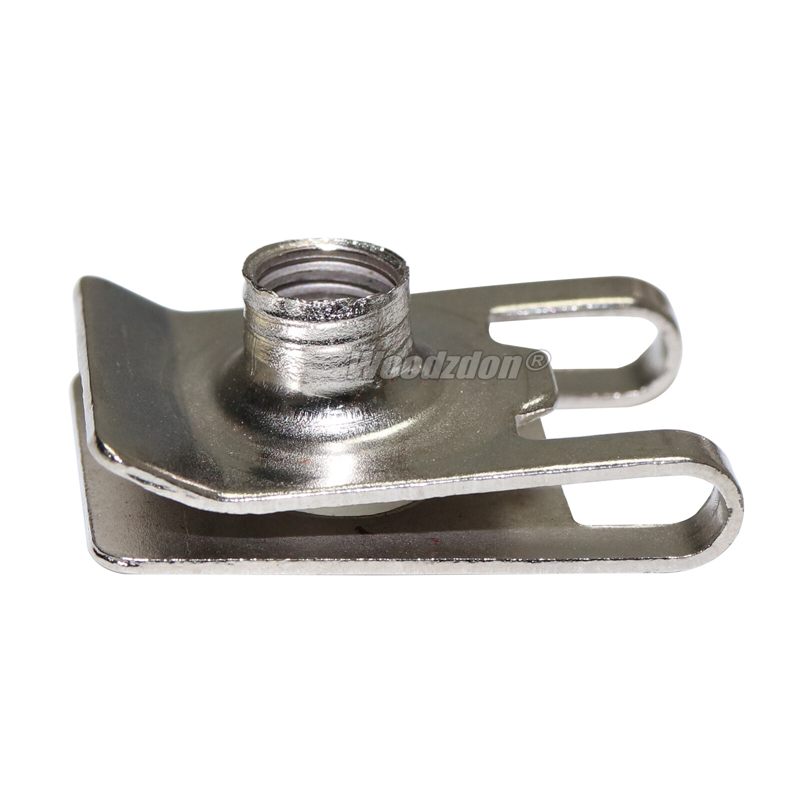 10 Pcs Stainless Steel M6 U Nuts Narrow Bolt Speed Clip Automotive Trim ...