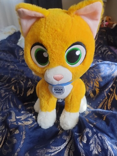 Mattel Disney Pixar Lightyear Robot Companion Sox Cat Plush Sounds ...