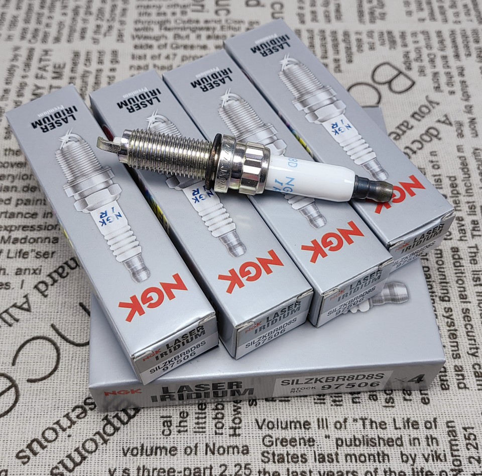 4PCS Laser Iridium Spark Plugs For NGK BMW 12120039664 97506 ...