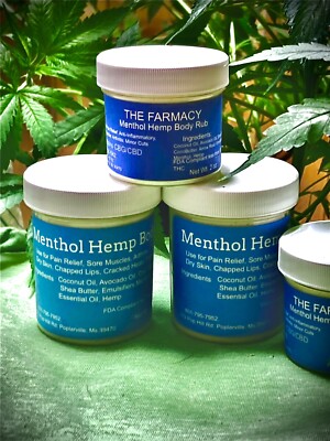 Menthol Hemp Body rub | eBay