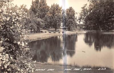 PAW PAW Michigan RPPC postcard Van Buren County Maple Lake | eBay