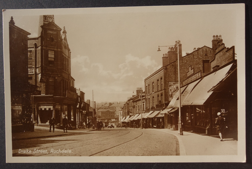 Drake Street, Rochdale ENGLAND real photo postcard | eBay