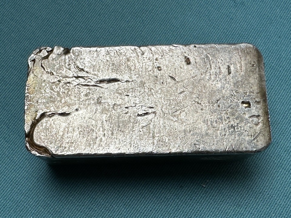 SCARCE Star Metals 10.10 oz Silver Vintage Poured Loaf Bullion Bar | eBay