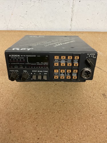 Azden PCS-4000 Ham Radio 2M FM Transceiver | eBay
