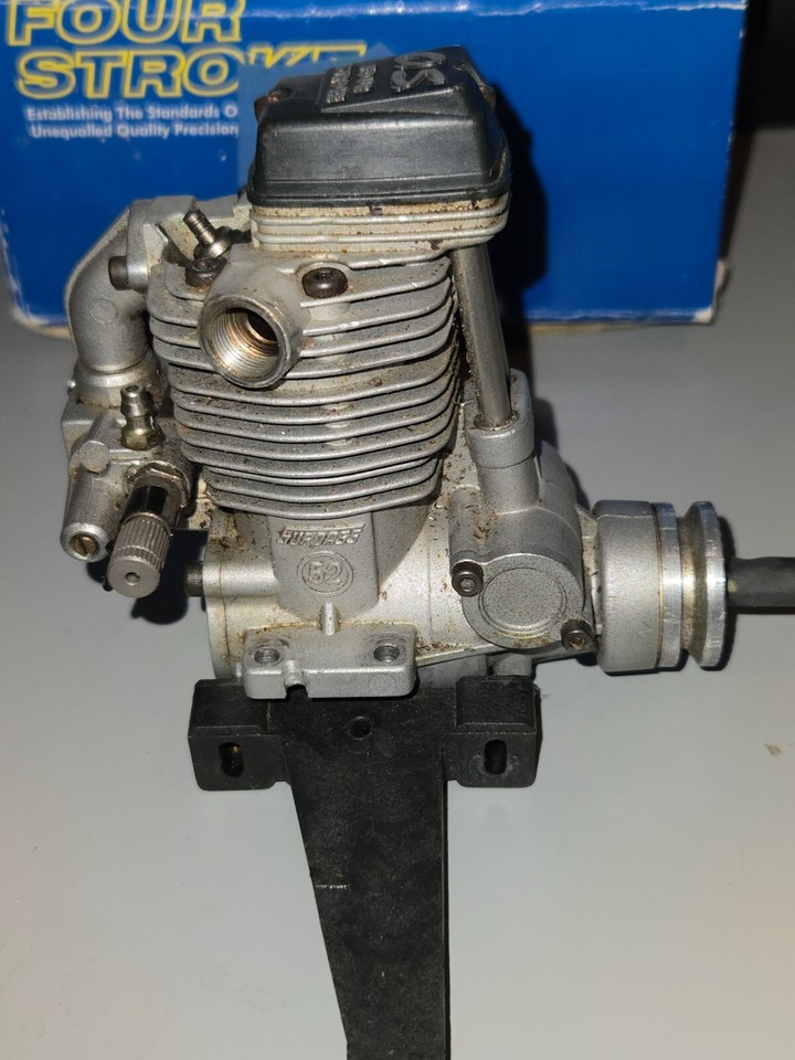 O.S. FS 52S Four Stroke RC Engine & Muffler Used | eBay