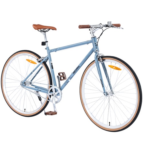 Single Speed Retro style 700C Road Bike For men women's City Bicycle ...