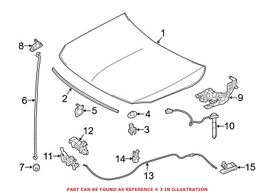 For Mercedes Genuine Hood Stop Buffer 0019981440 | eBay
