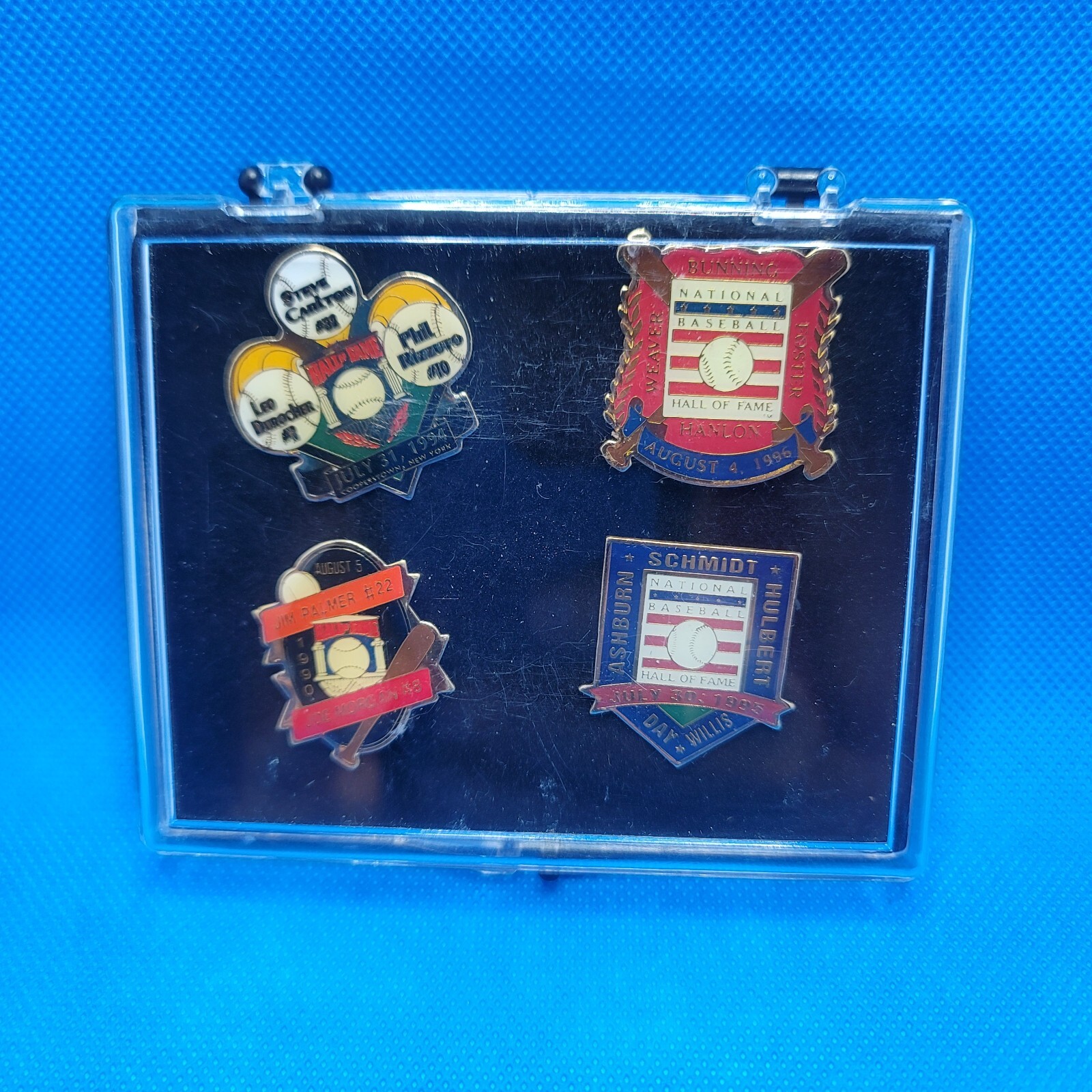 Baseball Hall Of Fame Pins From 1990, 1994, 1995 And 1996 | eBay