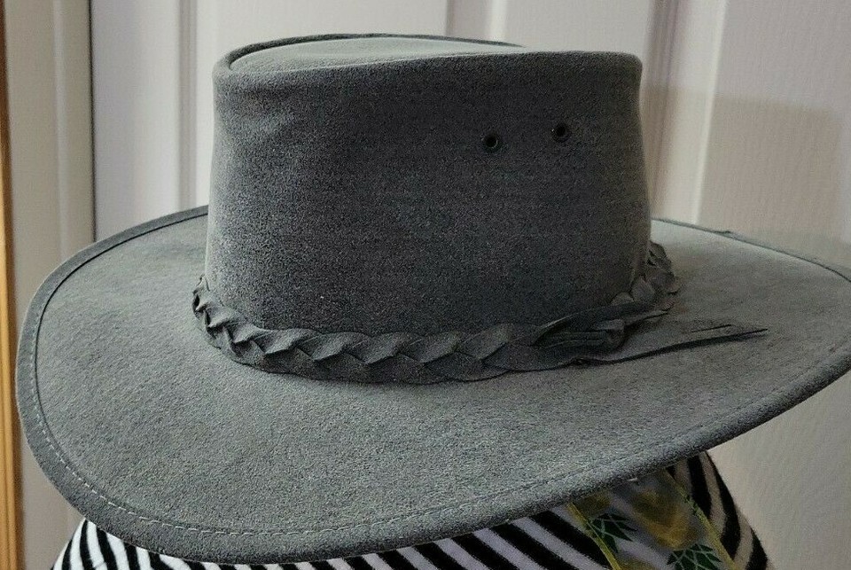 Aussie All-Rounder Cowboy Hat Gray Cool in Summer, Warm in Winter Size ...