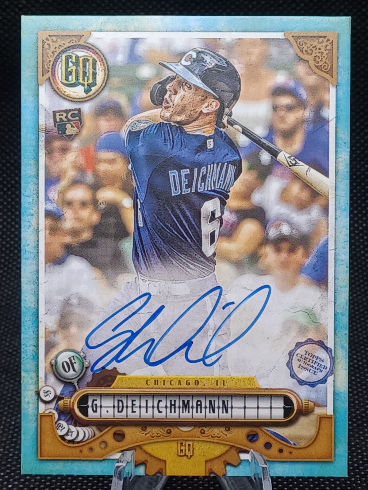 2022 Topps Gypsy Queen Greg Deichmann RC Rookie Card #GQA-GD Auto Blue ...