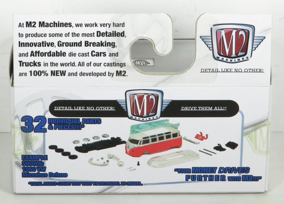 M2 Machines Auto Thentics 1967 VW Volkswagen Beetle Deluxe USA Model ...
