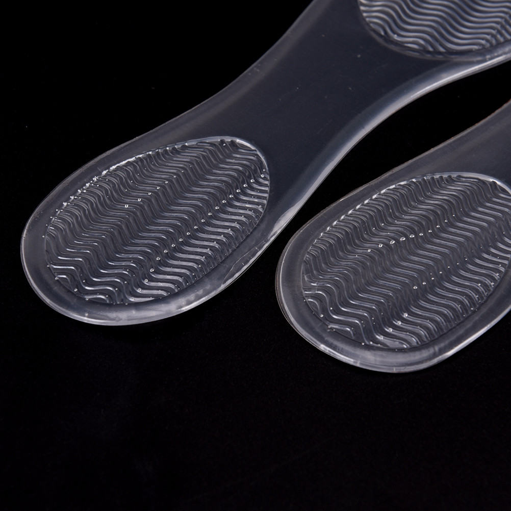 Silicone Gel Cushion Insole Fit High Heel Shoes Sandals Anti Slip Foot ...