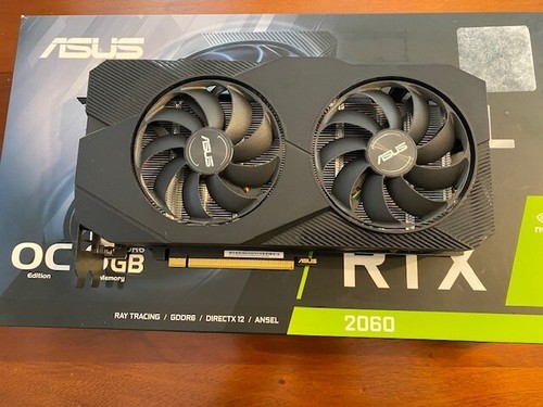 ASUS GeForce RTX 2060 6GB GDDR6 Graphics Card (DUALRTX2060O6GEVO) | eBay